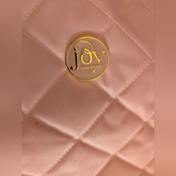 Joy Mangano | Bags | Joy Mangano Quilted Travel Pink Bag | Poshmark